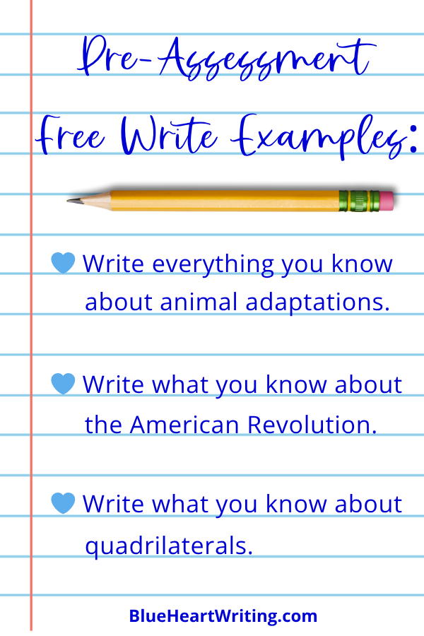 What Is Freewriting and Why It Matters for Back-to-School - Blue Heart ...
